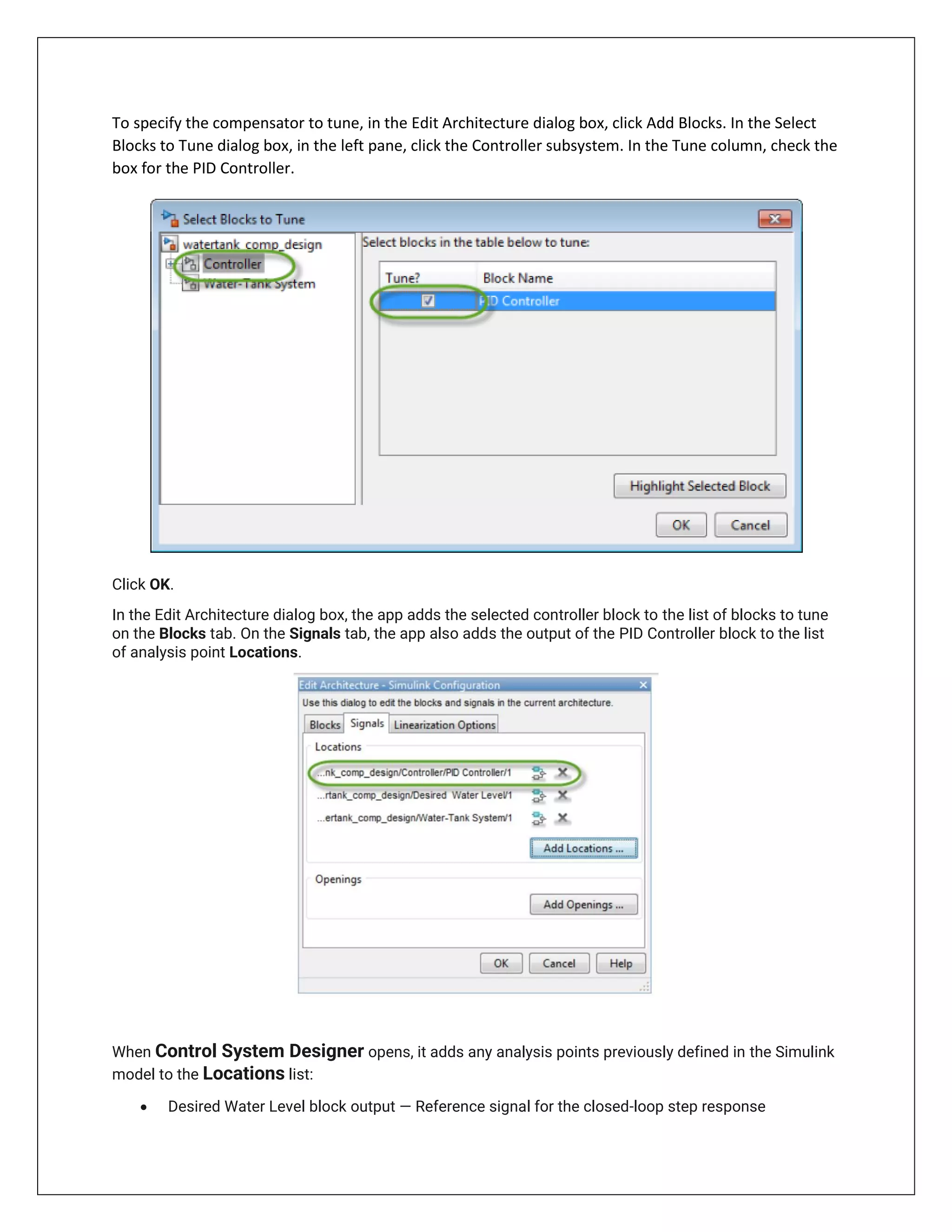 Design Compensator Using Automated PID Tuning for a water tank | PDF | Computing | Technology ...