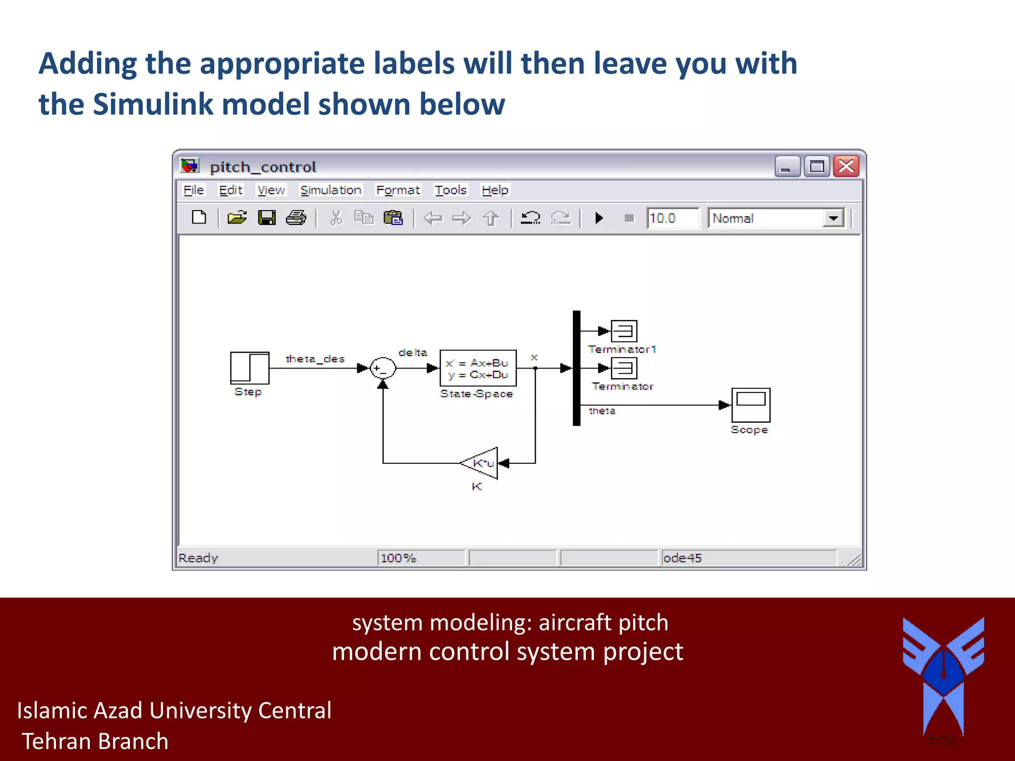 Modern control system | PPTX
