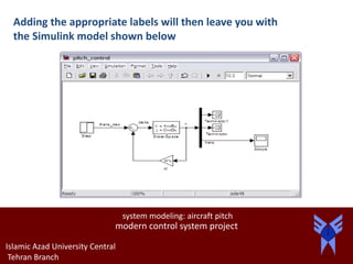 Modern control system | PPTX