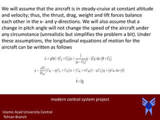 Modern control system | PPTX