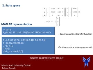 Modern control system | PPTX