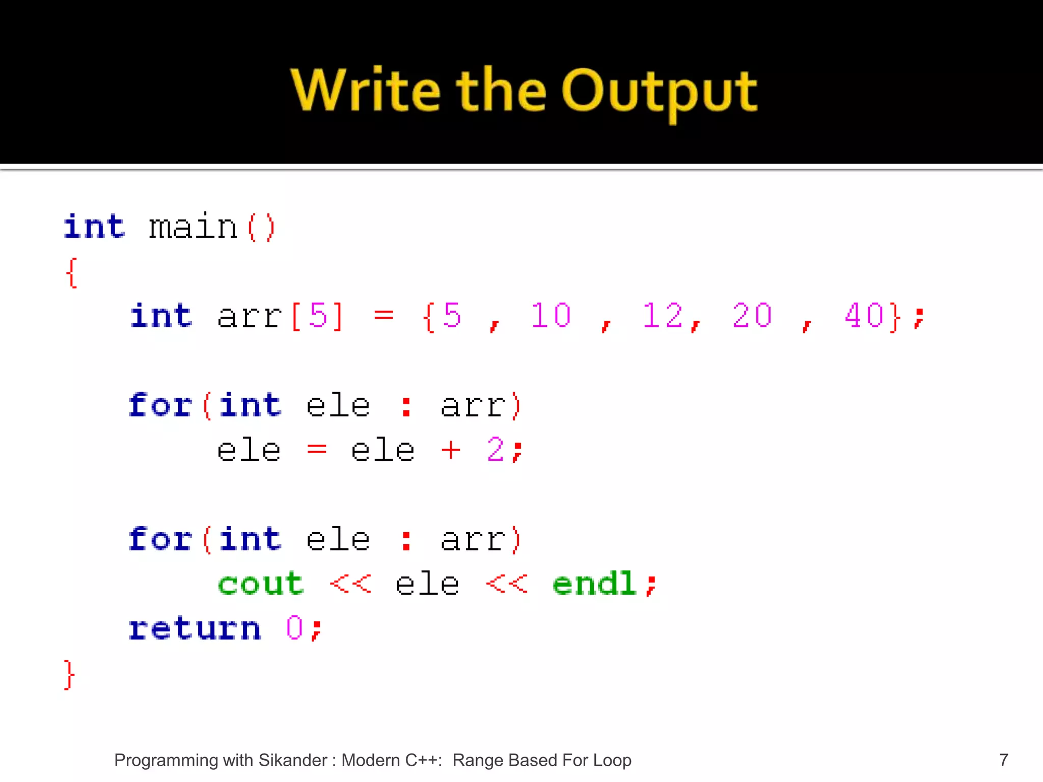 Modern_CPP-Range-Based For Loop.pptx