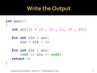 Modern_CPP-Range-Based For Loop.pptx