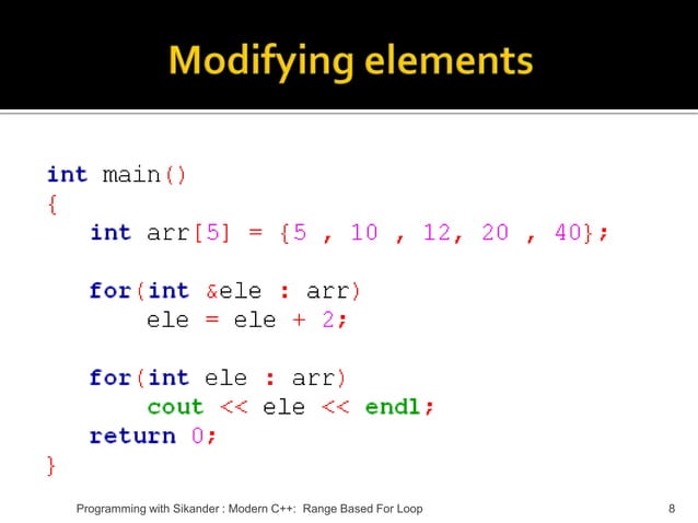 Modern_CPP-Range-Based For Loop.pptx
