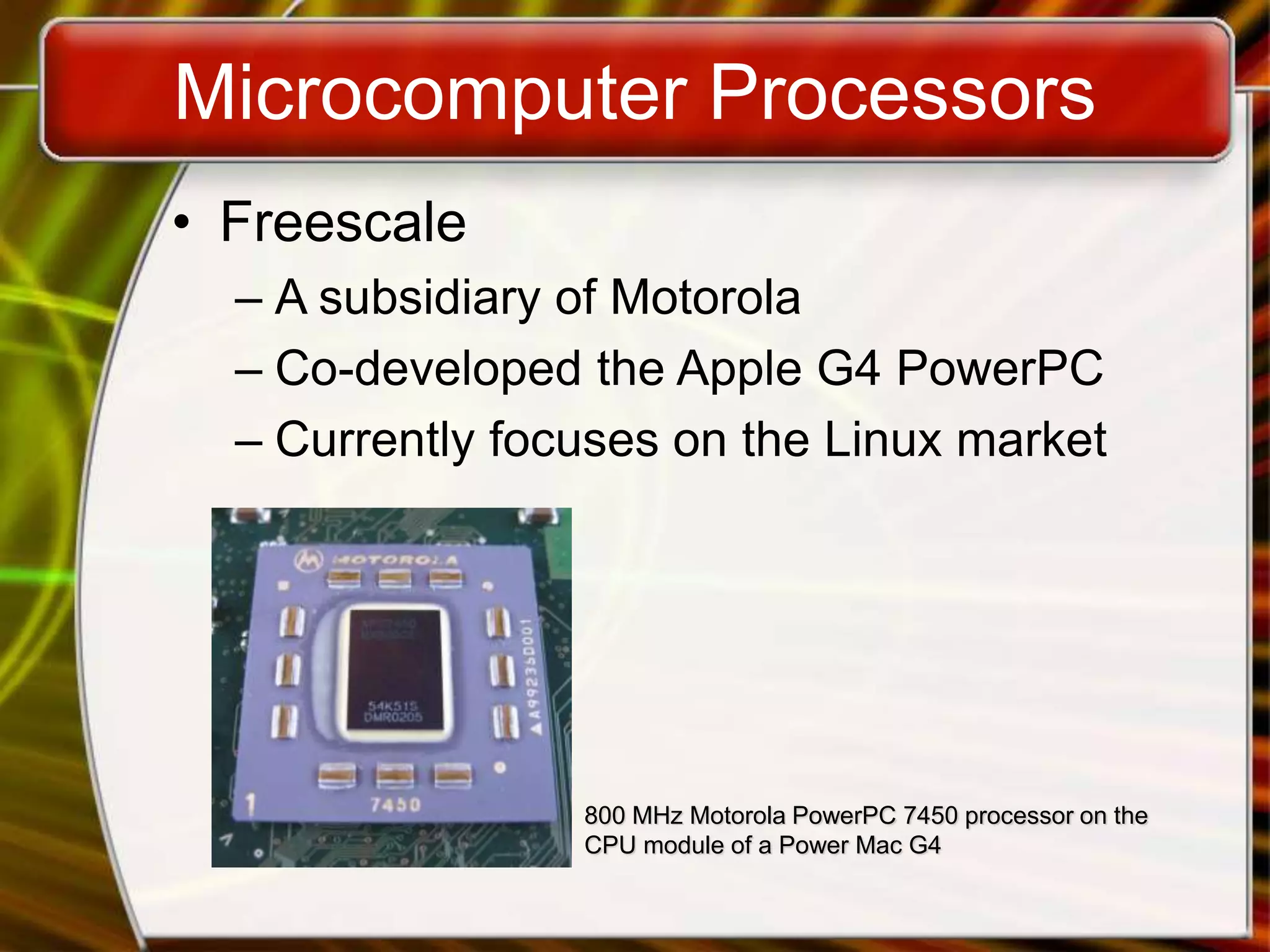 Modern cpus | PPT