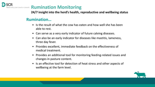 Modern dairy management using scr technologies | PPT