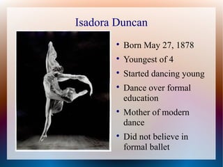 Modern dance powerpointt(1) | ODP