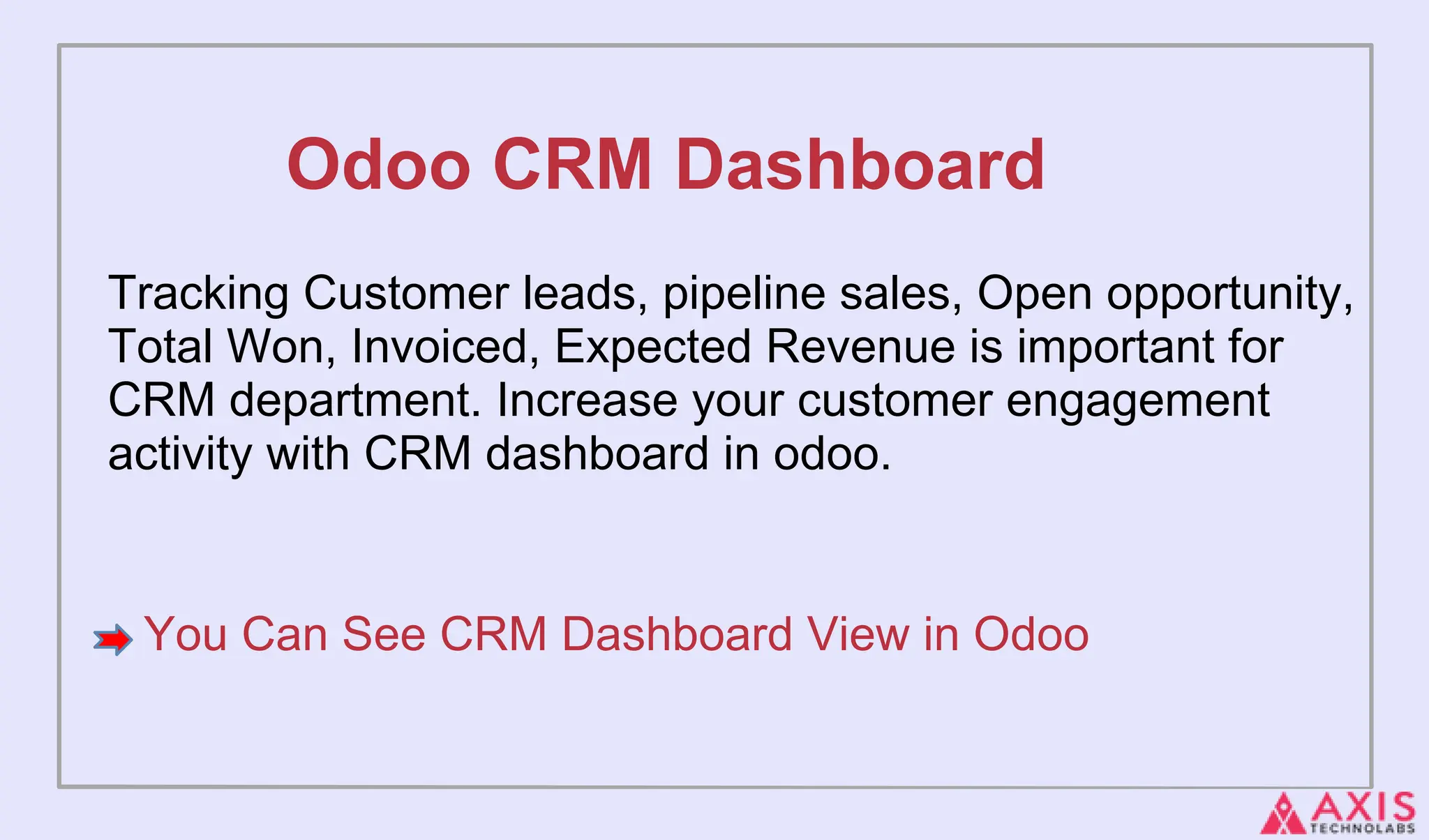 Dynamic Modern Odoo Dashboard for POS, CRM, Inventory, Sales and ...