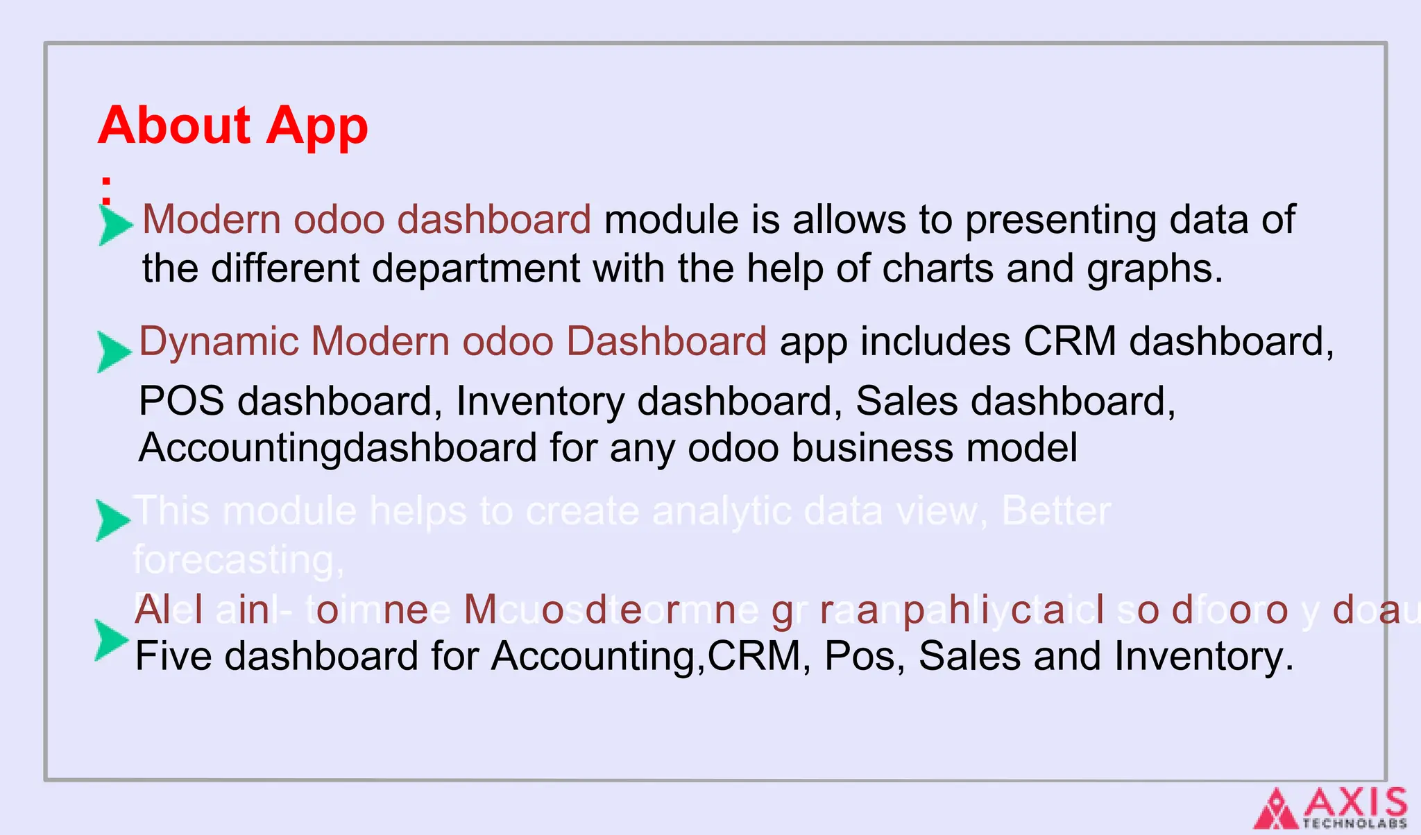 Dynamic Modern Odoo Dashboard for POS, CRM, Inventory, Sales and ...