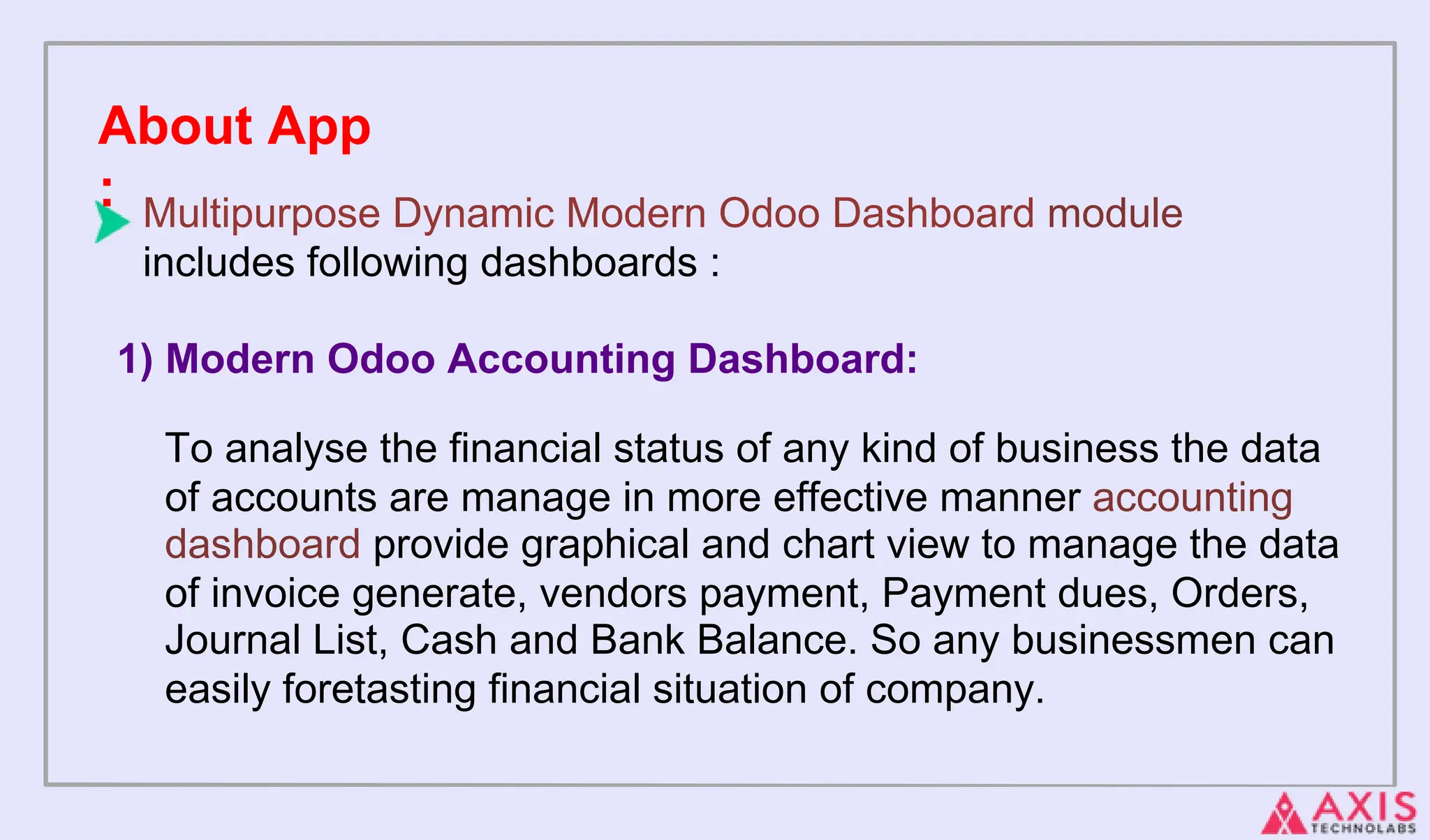 Dynamic Modern Odoo Dashboard for POS, CRM, Inventory, Sales and ...