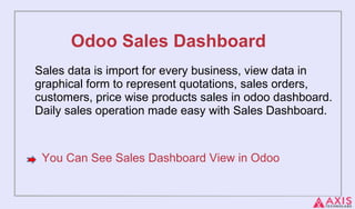 Dynamic Modern Odoo Dashboard for POS, CRM, Inventory, Sales and ...
