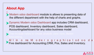 Dynamic Modern Odoo Dashboard for POS, CRM, Inventory, Sales and ...