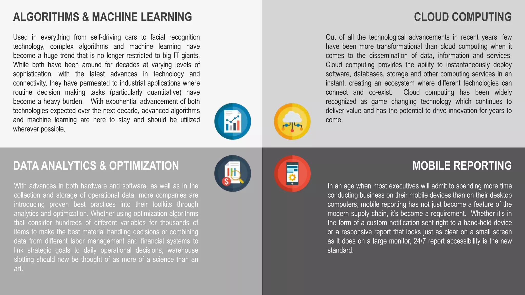 Modern, Data-Driven, Warehouse Slotting | PPTX | Computing | Technology & Computing