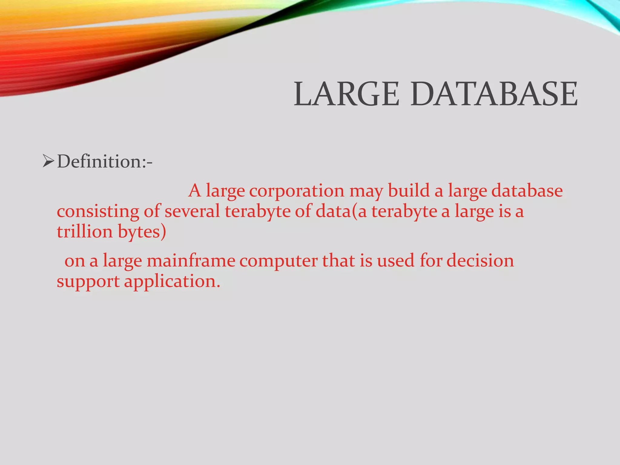 Modern database management system chapter 1 | PPTX | Databases | Computer Software and Applications