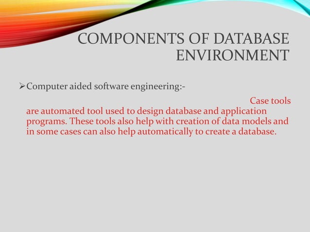 Modern database management system chapter 1 | PPTX | Databases | Computer Software and Applications