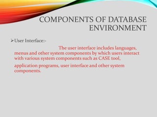 Modern database management system chapter 1 | PPTX | Databases | Computer Software and Applications