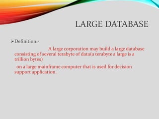 Modern database management system chapter 1 | PPTX | Databases | Computer Software and Applications