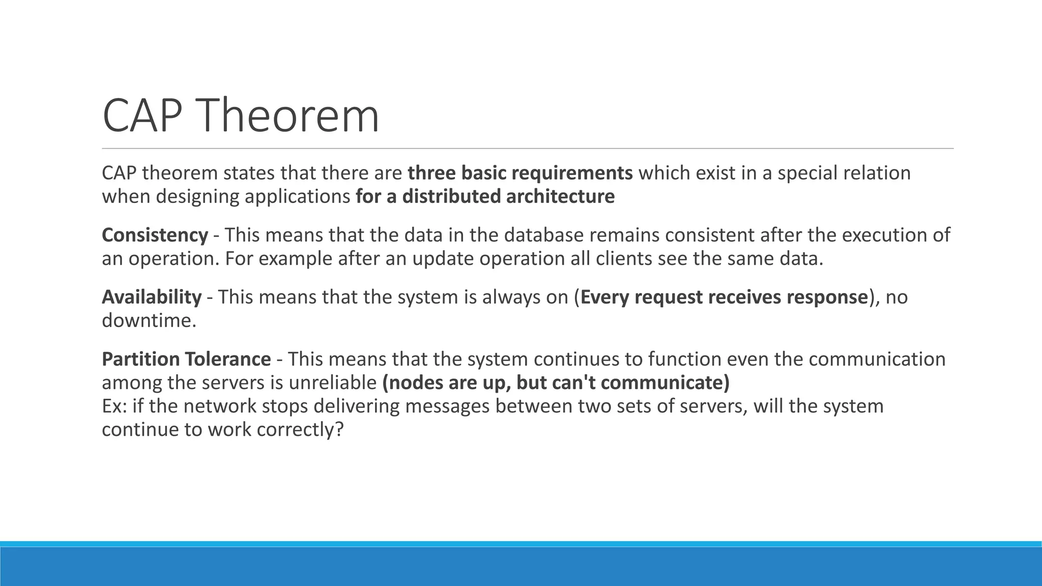 Modern databases and its challenges (SQL ,NoSQL, NewSQL) | PPTX