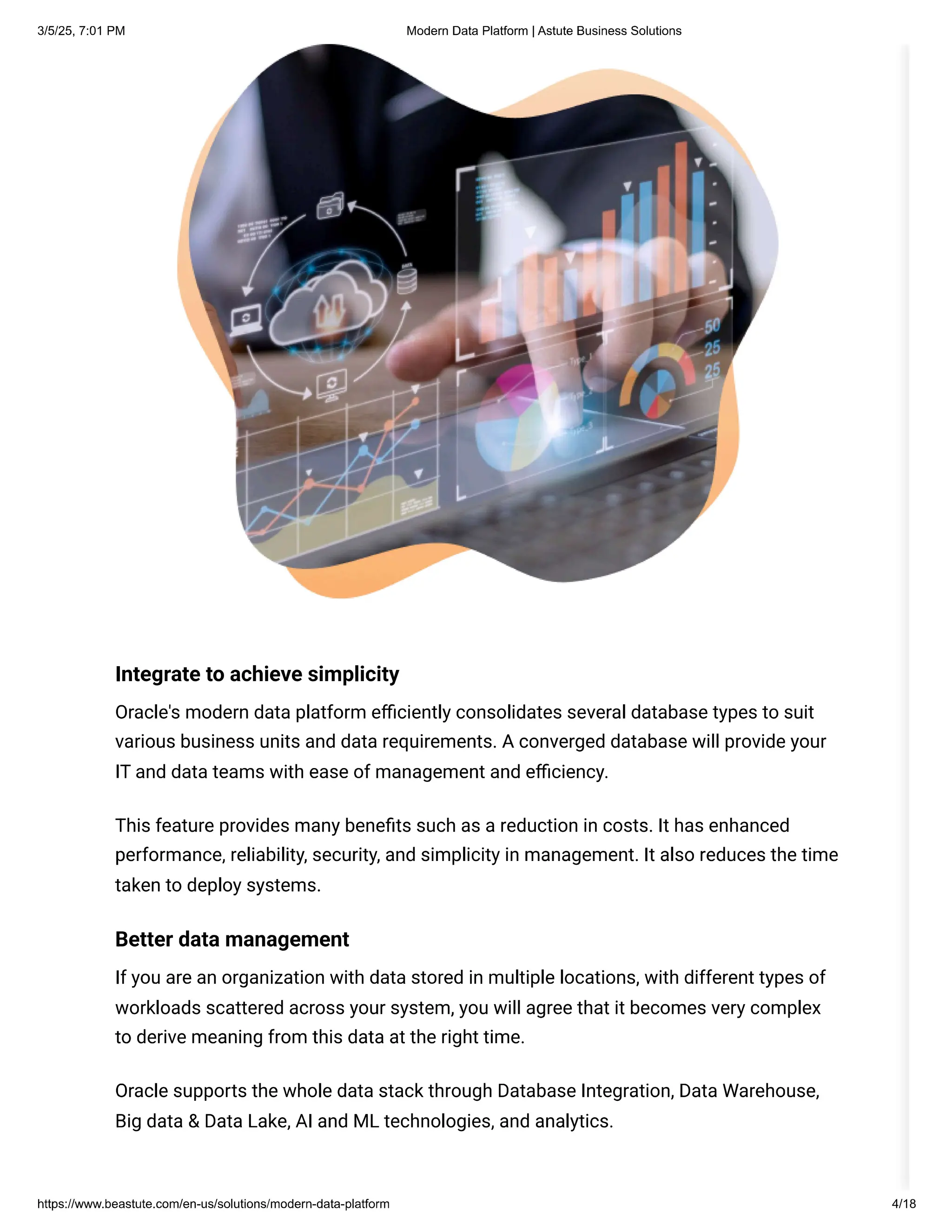 Modern Data Platform – Astute Business Solutions | PDF