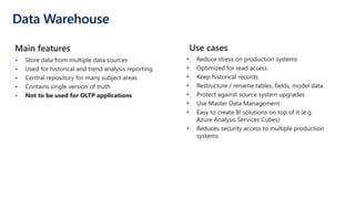 Modern Data Warehouse using Azure.pdf | Cloud Computing | Internet
