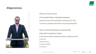 Modern Deployment Magic mit Microsoft 365 & Autopilot | Bechtle Competence Days 2019 | PPT