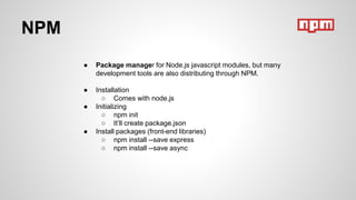 Modern Development Tools | PPT