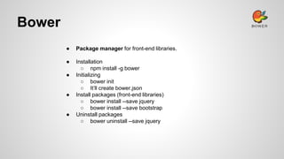 Modern Development Tools | PPT