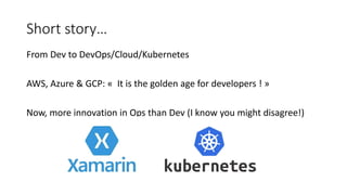 Modern development tools - Kubernetes and DevOps | PPTX | Cloud ...