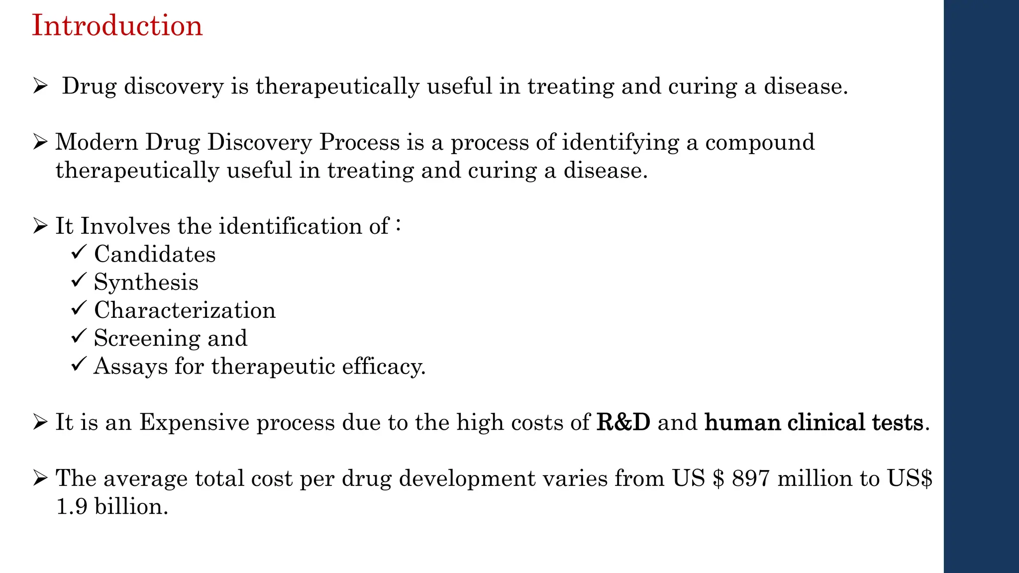 Modern drug discovery process|| M pharm Pharmacology.pptx