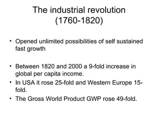 Modern Economic Growth 3a | PPT