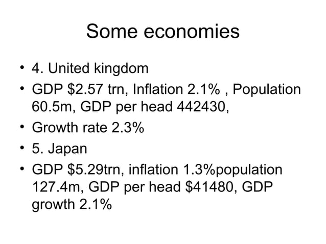 Modern Economic Growth 3a | PPT
