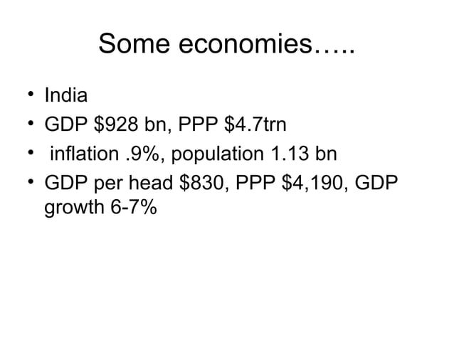 Modern Economic Growth 3a | PPT