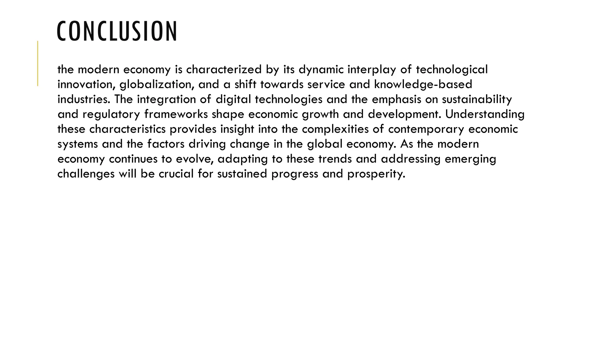 Modern economy & its characteristics.pptx