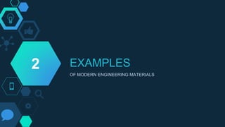 Modern engineering materials | PPTX | Chemistry | Science
