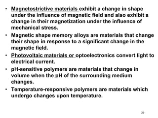 Modern engineering materials | PPTX