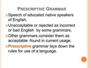 Modern english grammar | PPT