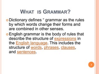 Modern english grammar | PPT
