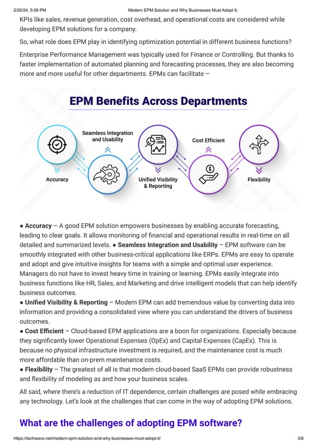 Modern EPM Solution and Why Businesses Must Adopt It_.pdf | Business ...