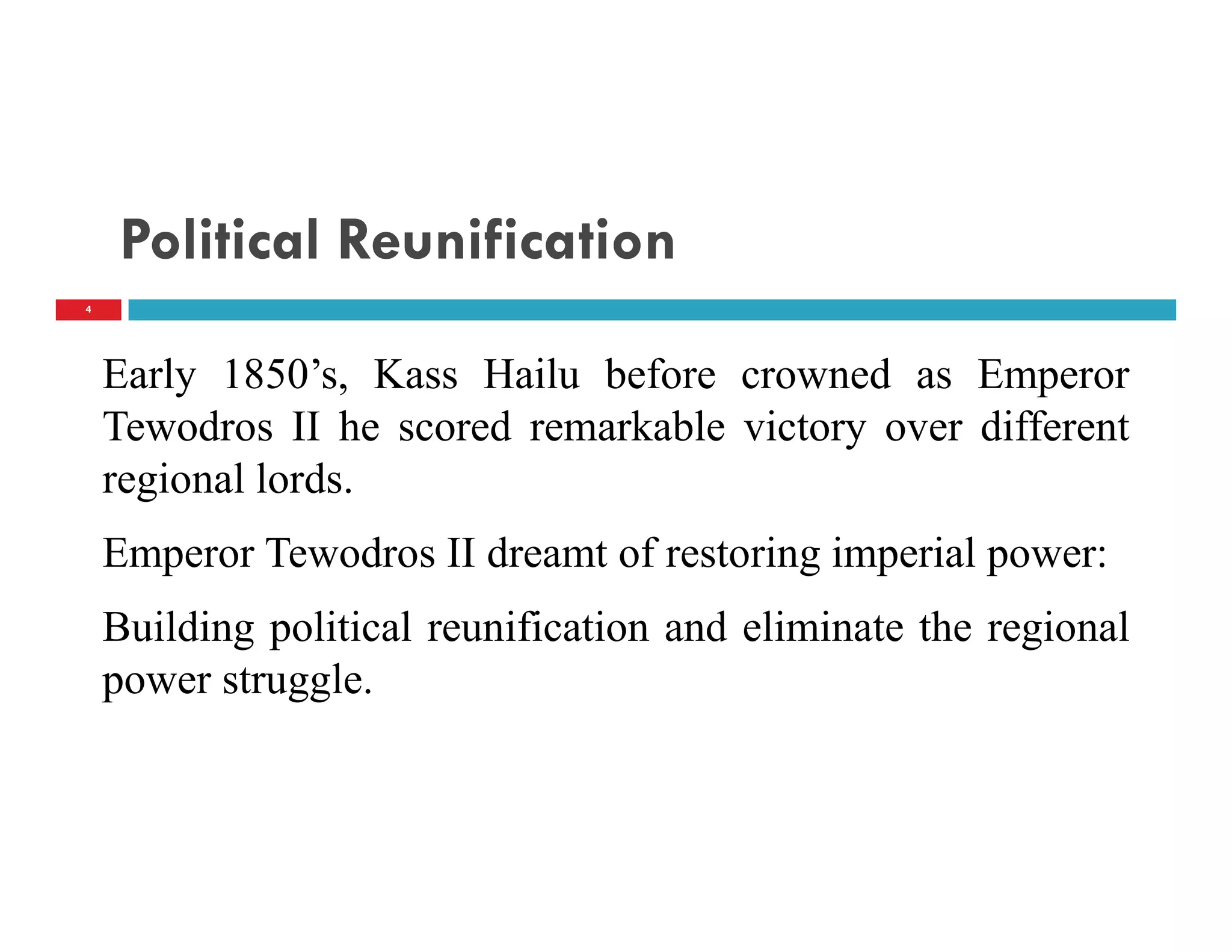 Modern ethiopia empire and the reign of tewodros II | PDF