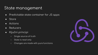 Web aplikacije budućnosti - React ekosistem | PDF