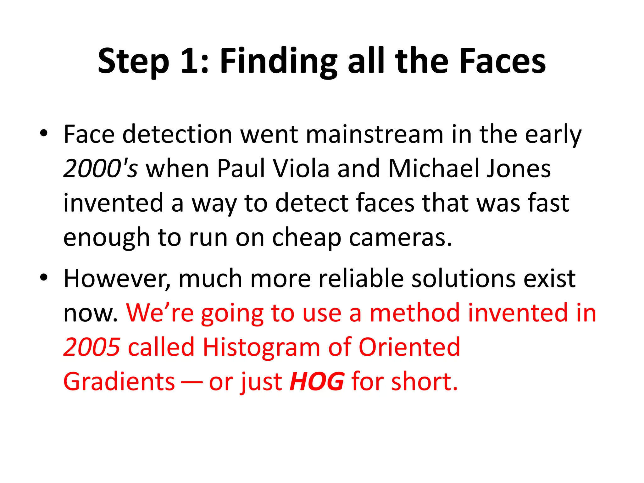 Modern face recognition with deep learning | PPTX