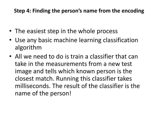 Modern face recognition with deep learning | PPTX | Artificial ...