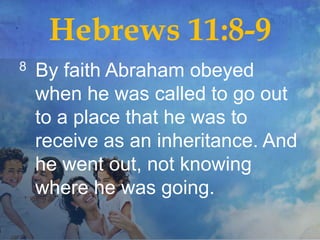 Modern family god's way 3 real men of faith | PPTX