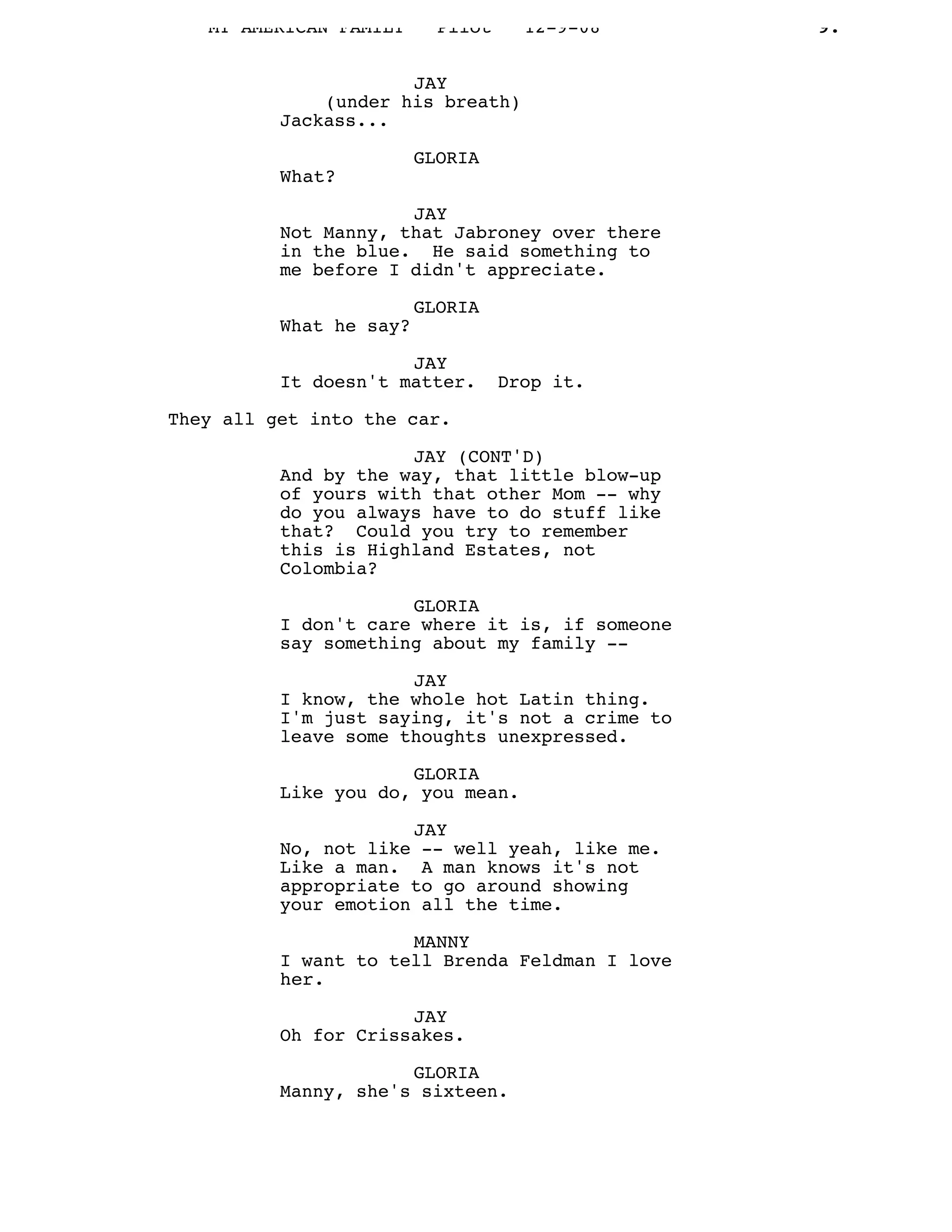 Modern family pilot script for educational purposes - משפחה מודרנית ...