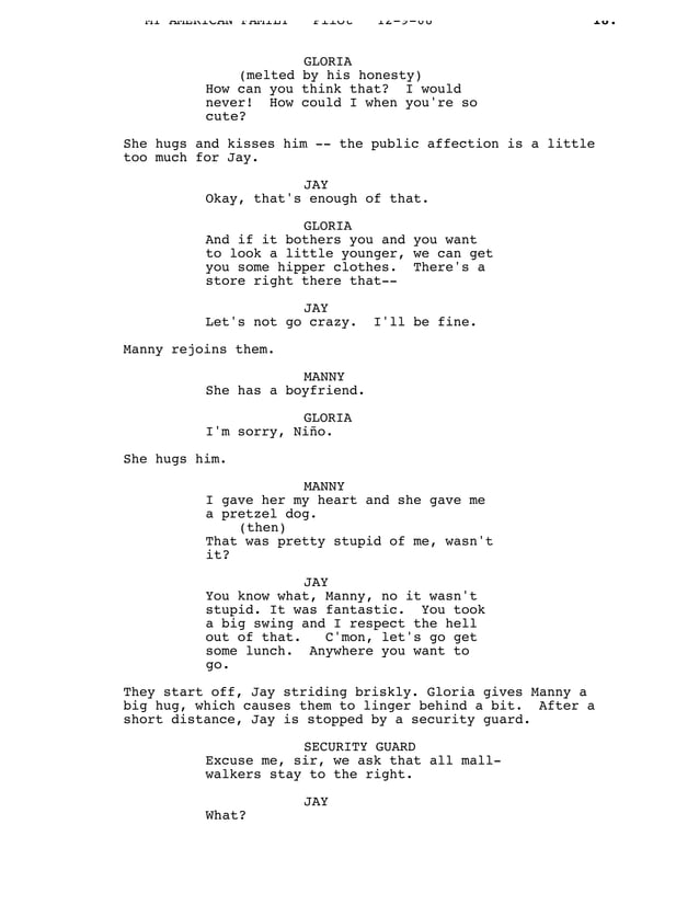 Modern family pilot script for educational purposes - משפחה מודרנית ...