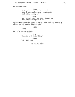 Modern family pilot script for educational purposes - משפחה מודרנית ...
