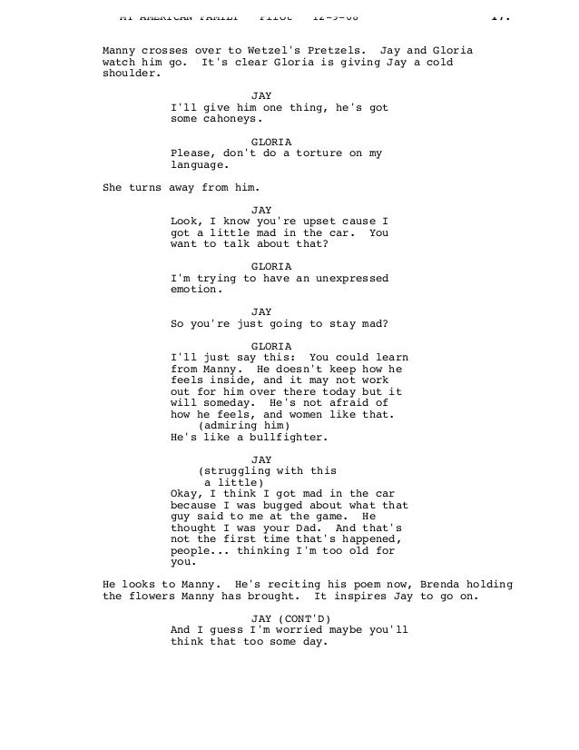 Modern family pilot script for educational purposes - משפחה מודרנית…