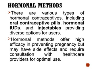 MODERN FAMILY PLANNING METHODS AND BENEFITS | PPTX