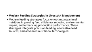 Modern Feeding Strategies in Livestock Management.pptx