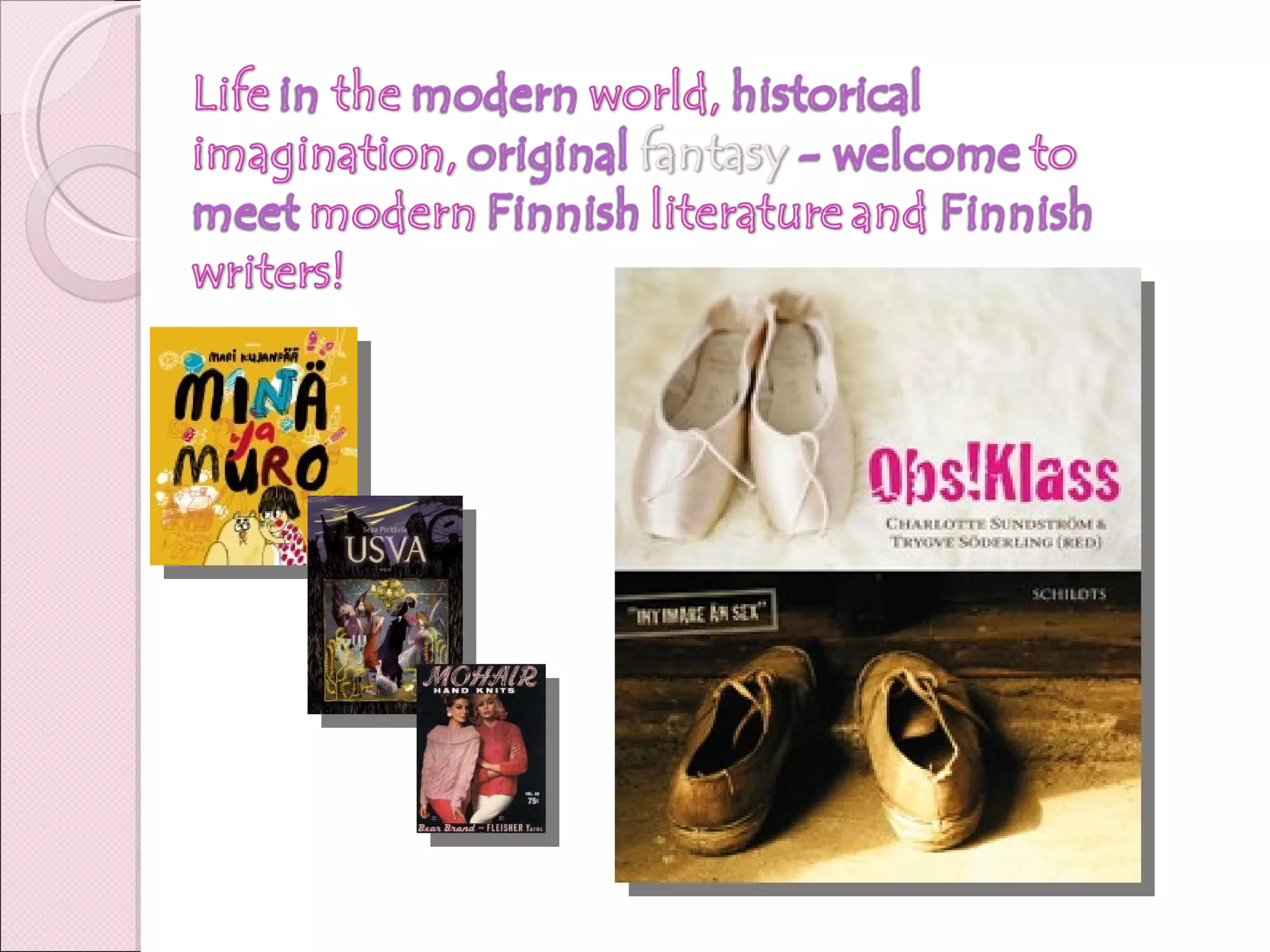 Modern finnish literature | PPT